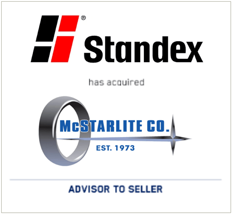 McStarlite Company has been acquired by Standex International Corporation